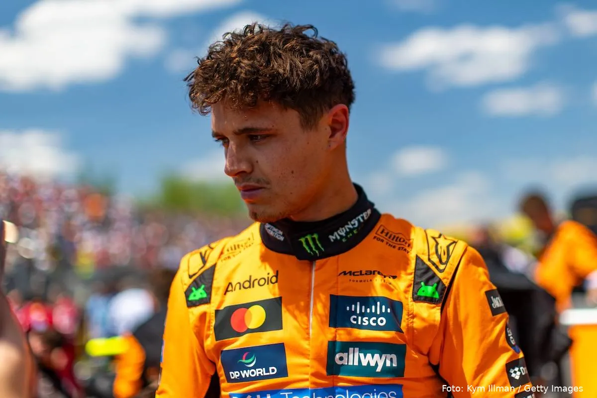 Lando Norris udgik i Holland med et problem McLaren "aldrig har oplevet"